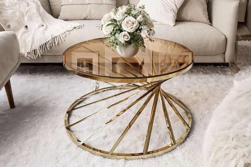 Round stainless steel table store